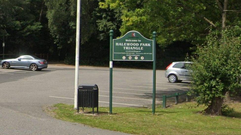 Liverpool: Children find gun and bullets while playing in woods - BBC News