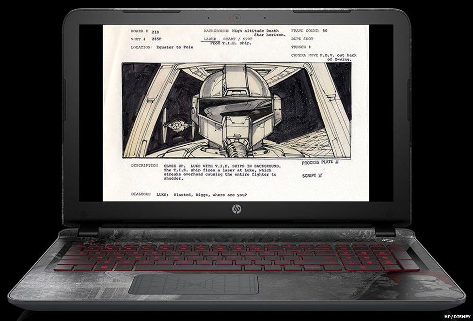 Star Wars The Force Awakens, the laptop and other weird merchandise ...