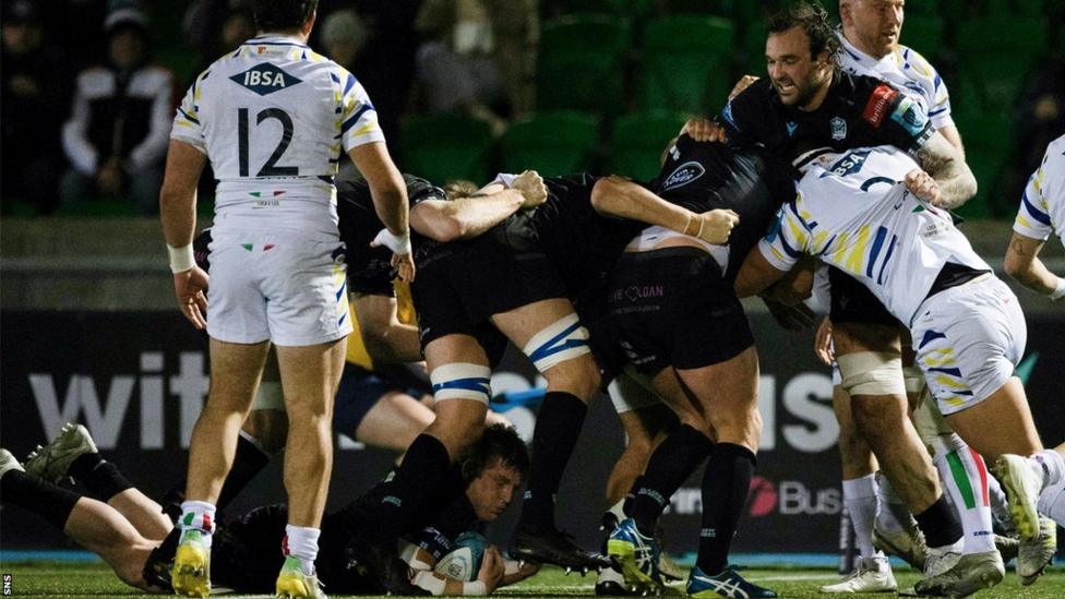 Glasgow Warriors 50-8 Zebre: Johnny Matthews claims hat-trick as hosts ...