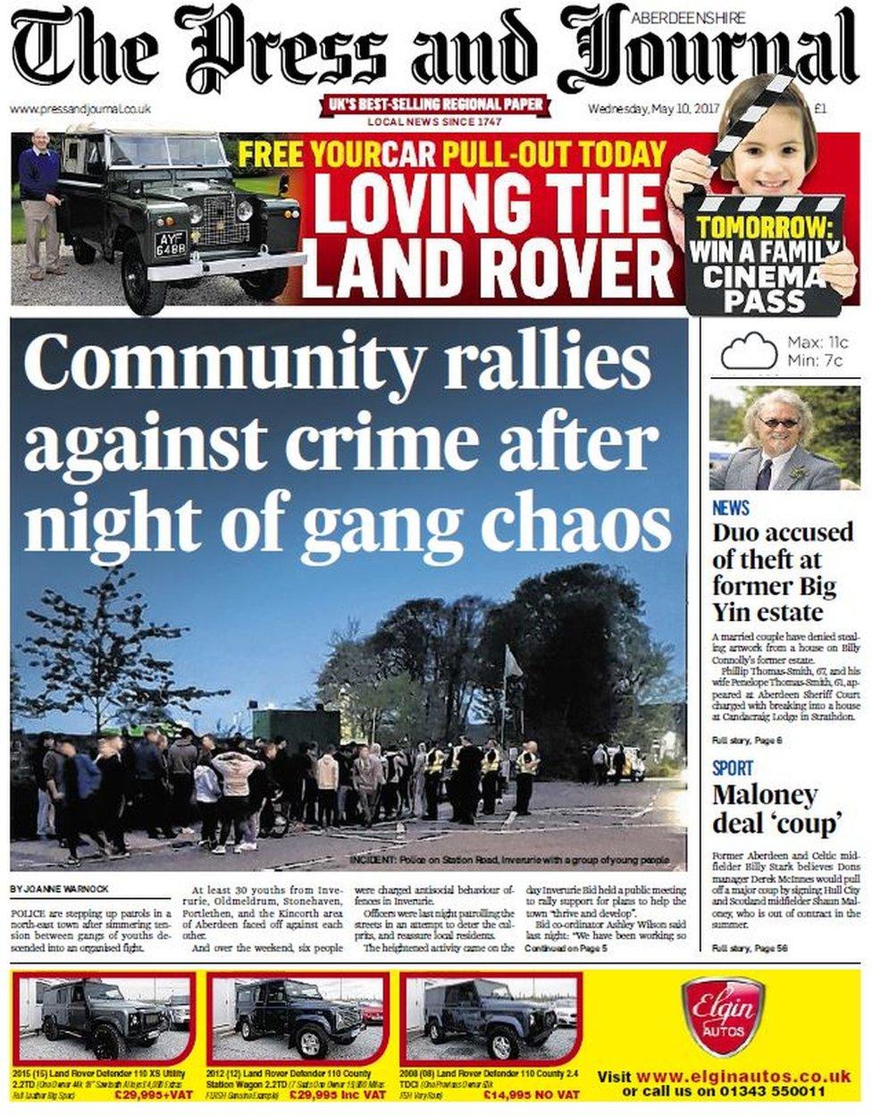 Scotland's papers: Police blunder claims - BBC News