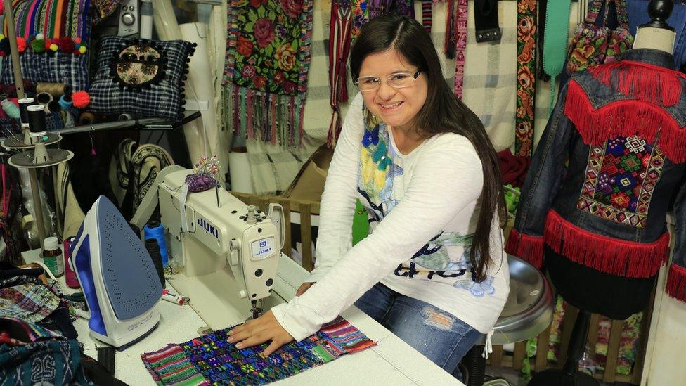 100 Women 2016: Designing clothes for people with Down's syndrome - BBC ...