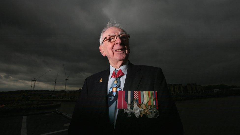 Pilot Eric 'Winkle' Brown's medals bought by Navy museum - BBC News