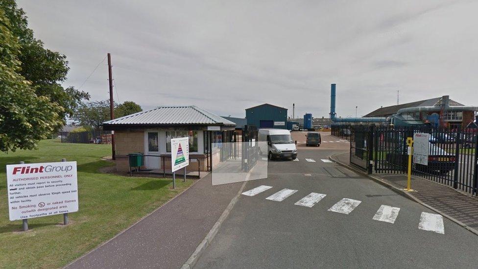 MSP holds Flint Group factory closure meeting - BBC News