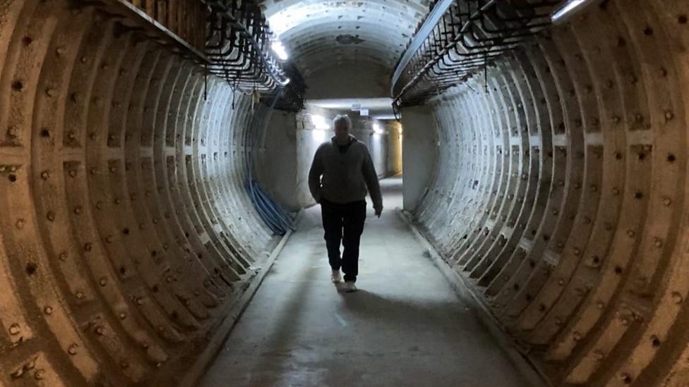 Hidden history of Scotland's biggest nuclear bunker - BBC News