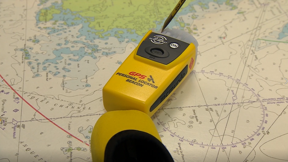 Locator beacon saved men from ditched plane off Jersey - BBC News