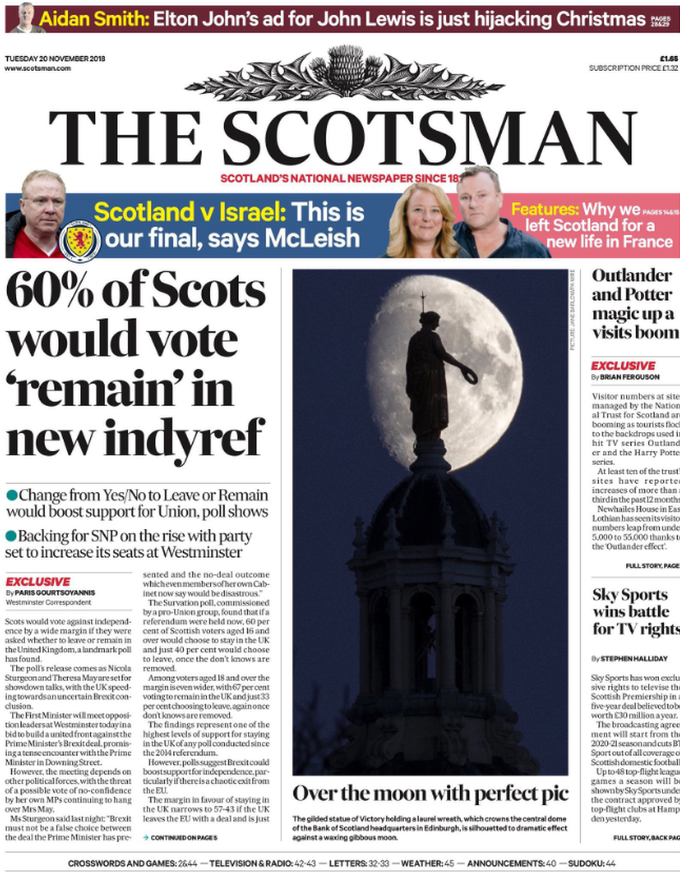 Scotland's papers: Police safety fears and Gascoigne assault trial ...