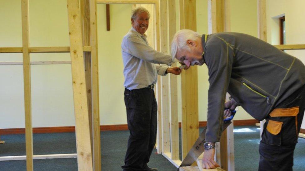Shropshire church converted into home for Ukrainians - BBC News