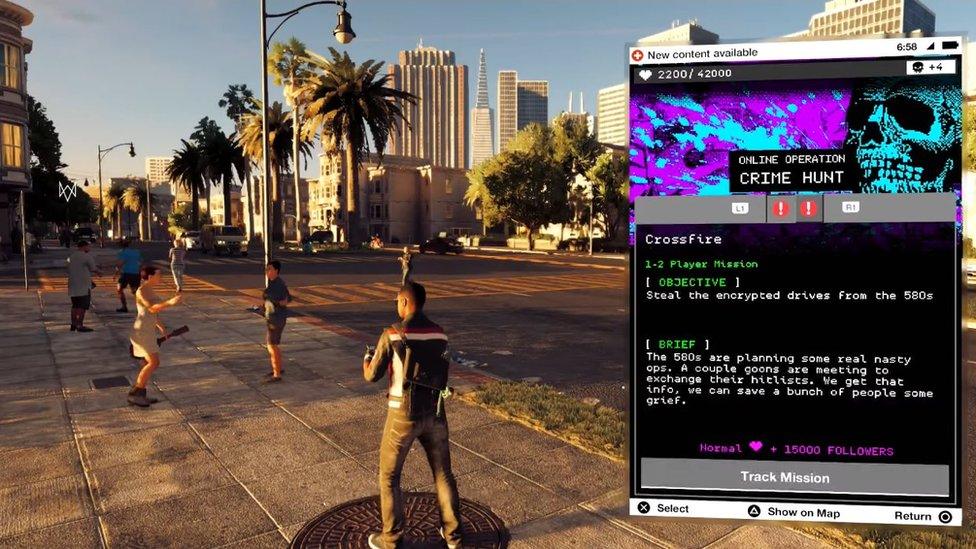 Apology over Watch Dogs 2's genitalia gaffe - BBC News