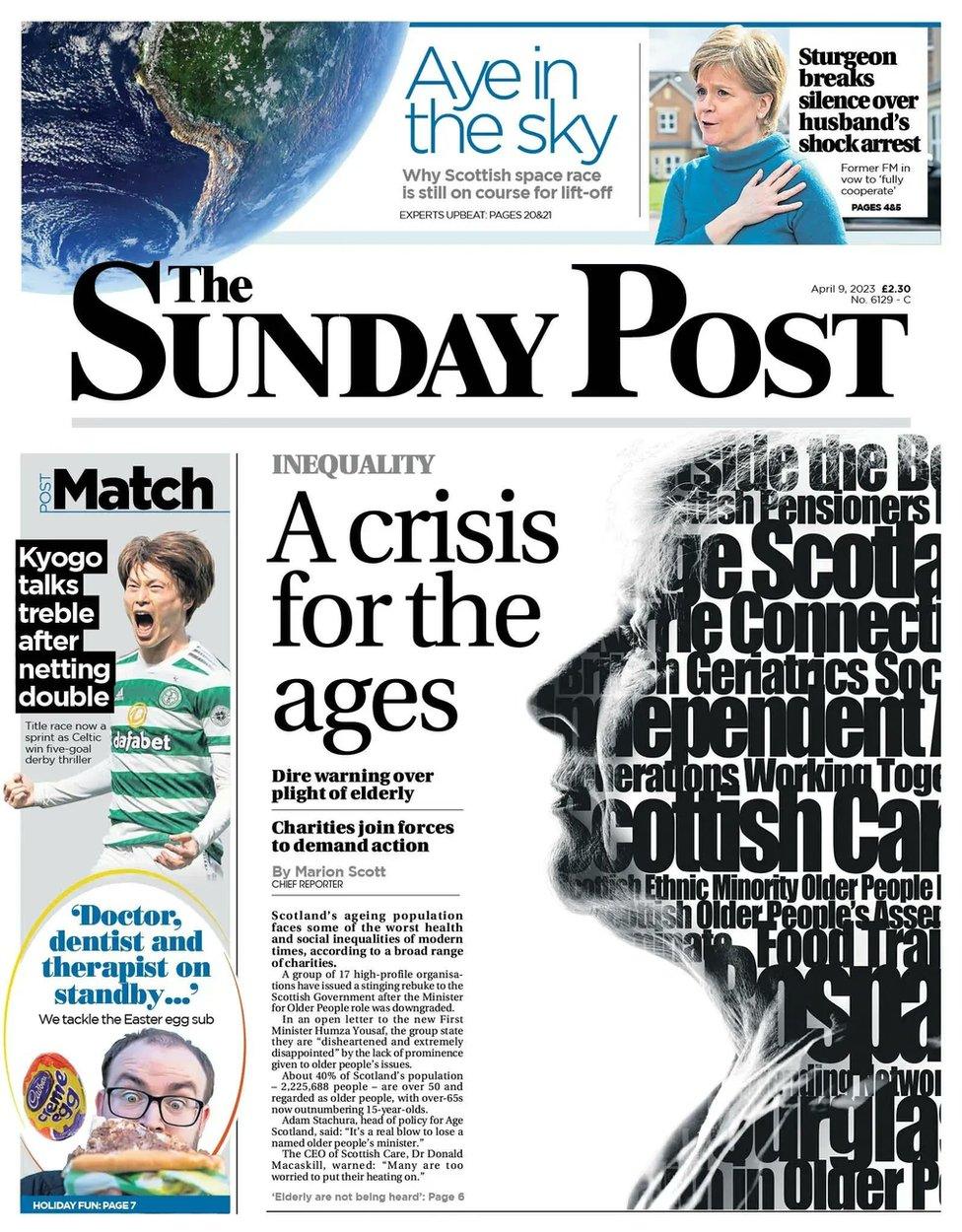 Scotland's papers: Sturgeon's tough week and Murrell motorhome seized ...