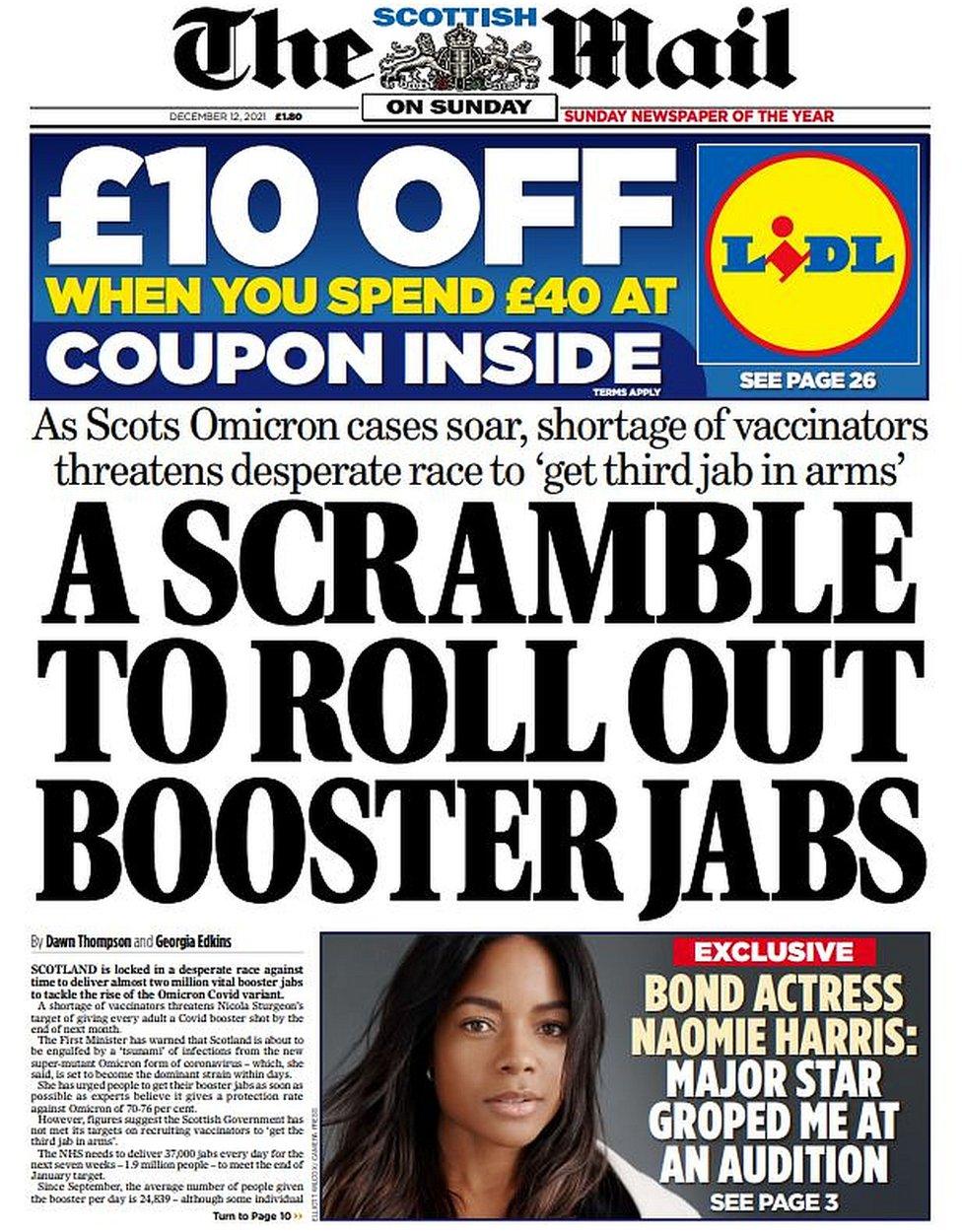 Scotland's papers: Covid curbs 'likely' and hospital 'cover-up' claim ...