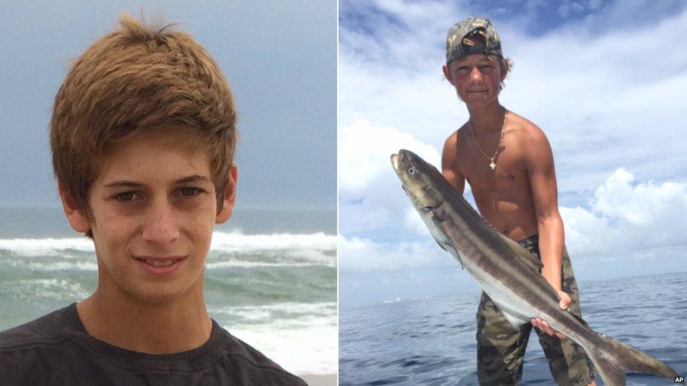 Search ends for missing teen fishermen in Florida - BBC News