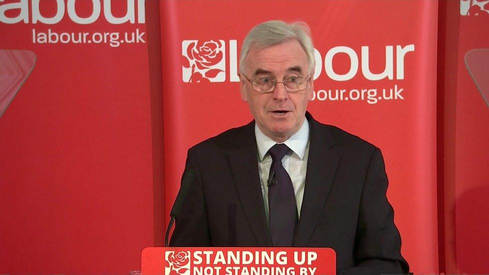 McDonnell: Labour will break away from tax-and-spend - BBC News