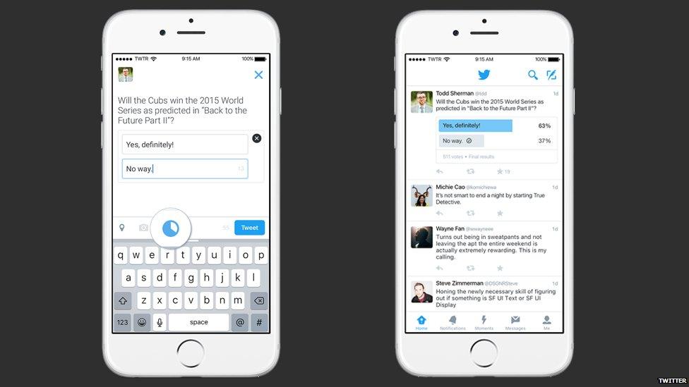 Twitter polling is being made available to everyone - BBC News
