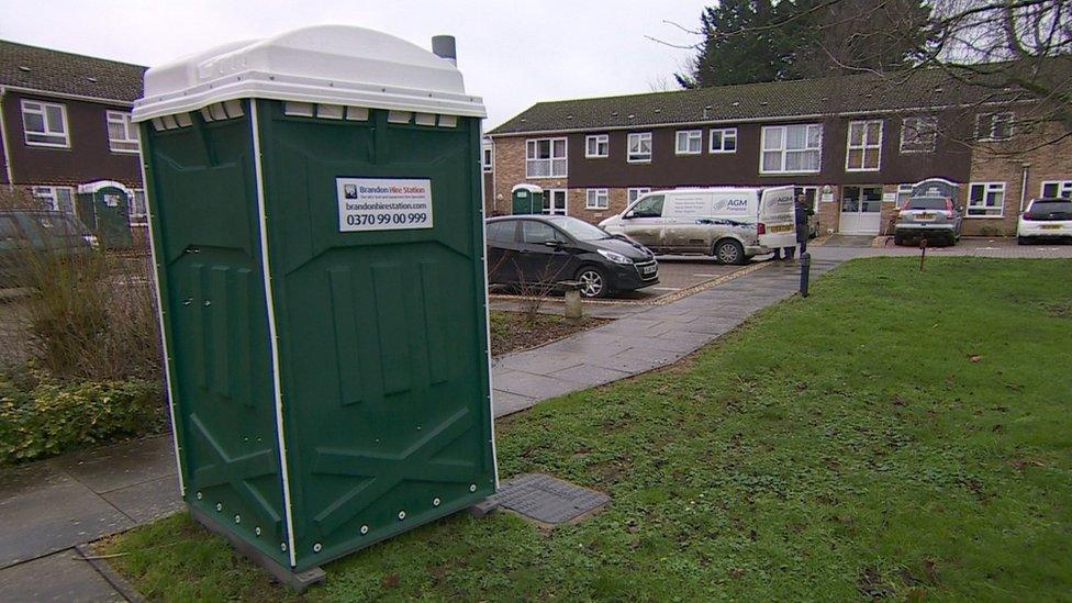 Dorset: Cesspit problems force elderly to use portable toilets - BBC News