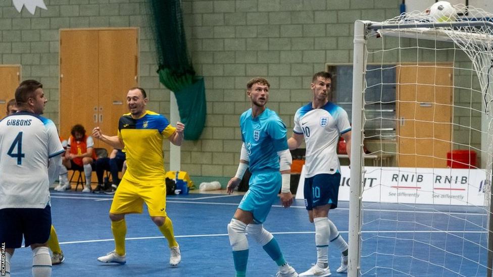 IBSA World Games: England lose 4-3 to Ukraine in partially-sighted ...