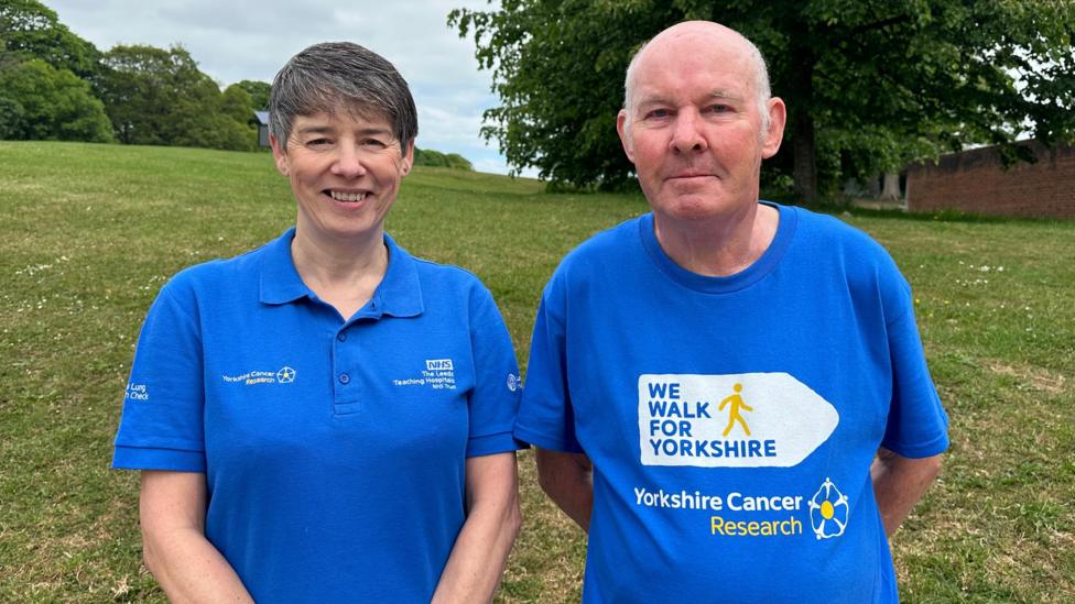 Yorkshire cancer patient's 'gratitude' to 100-year-old charity - BBC News