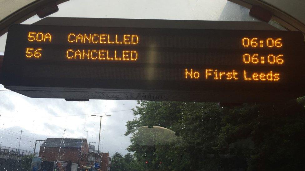Striking First Leeds bus workers suspend further action - BBC News