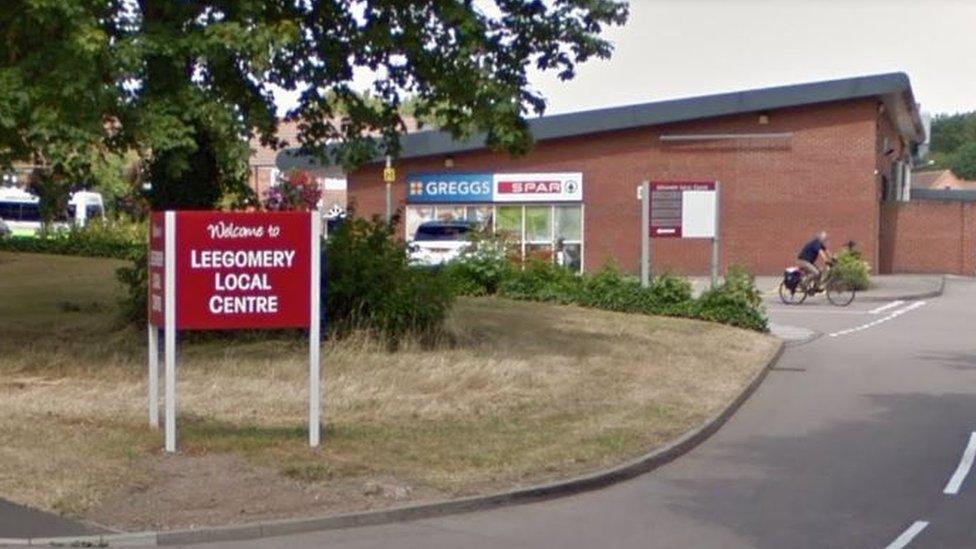 Staff threatened during robbery at Leegomery Spar - BBC News