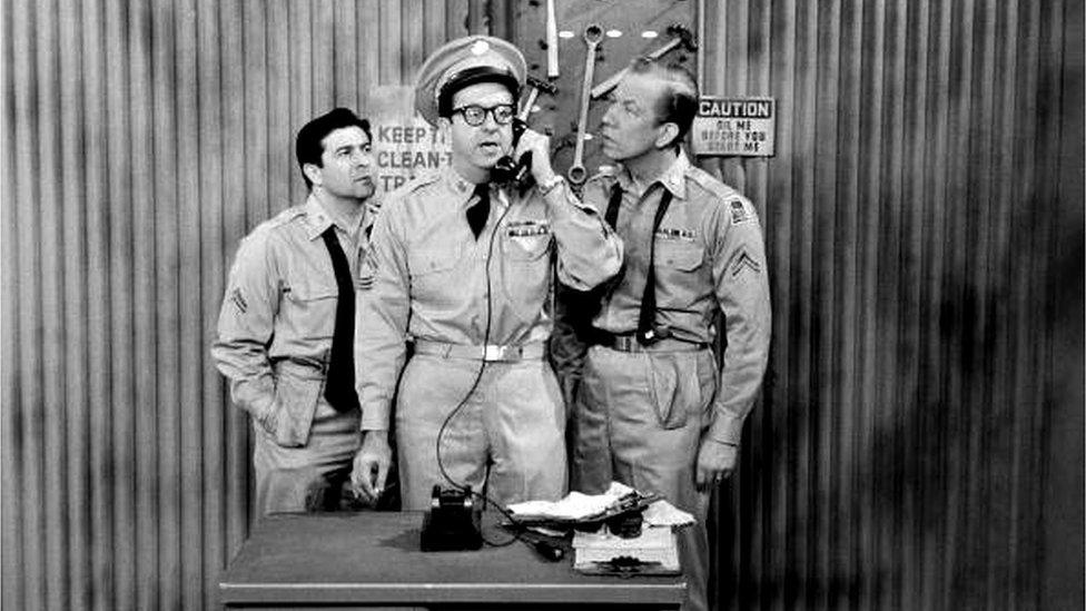 One man's obsession with Sergeant Bilko - BBC News