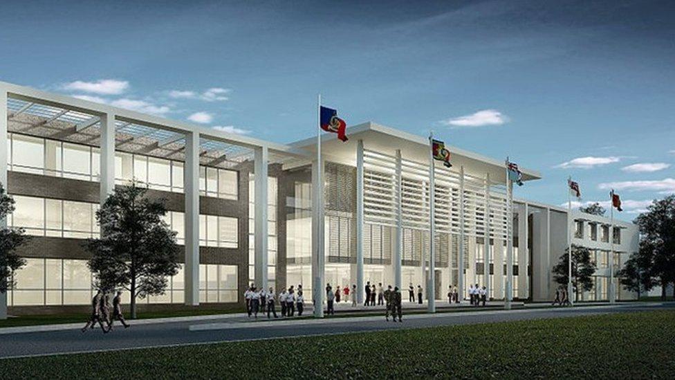 Roman remains uncovered at Worthy Down defence college site - BBC News