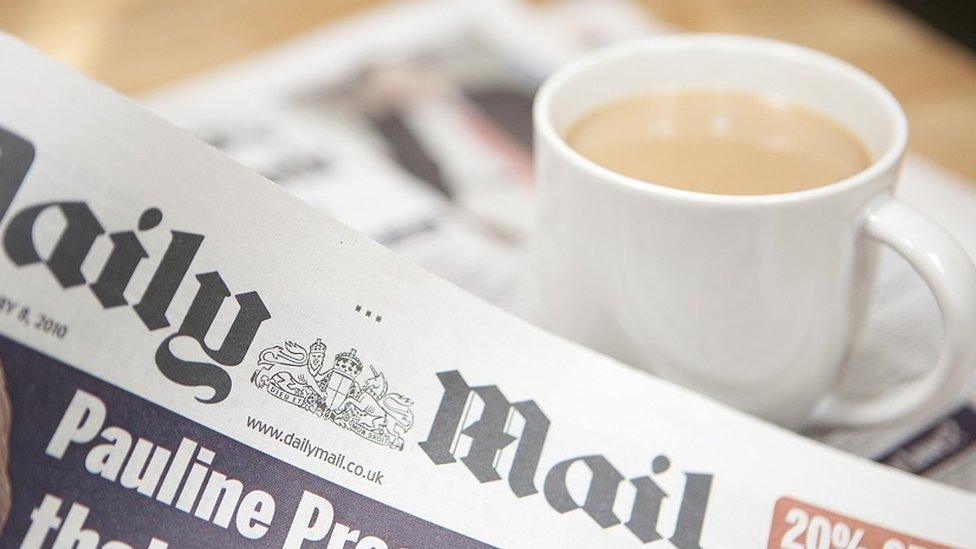 Daily Mail owner DMGT's shares plunge - BBC News