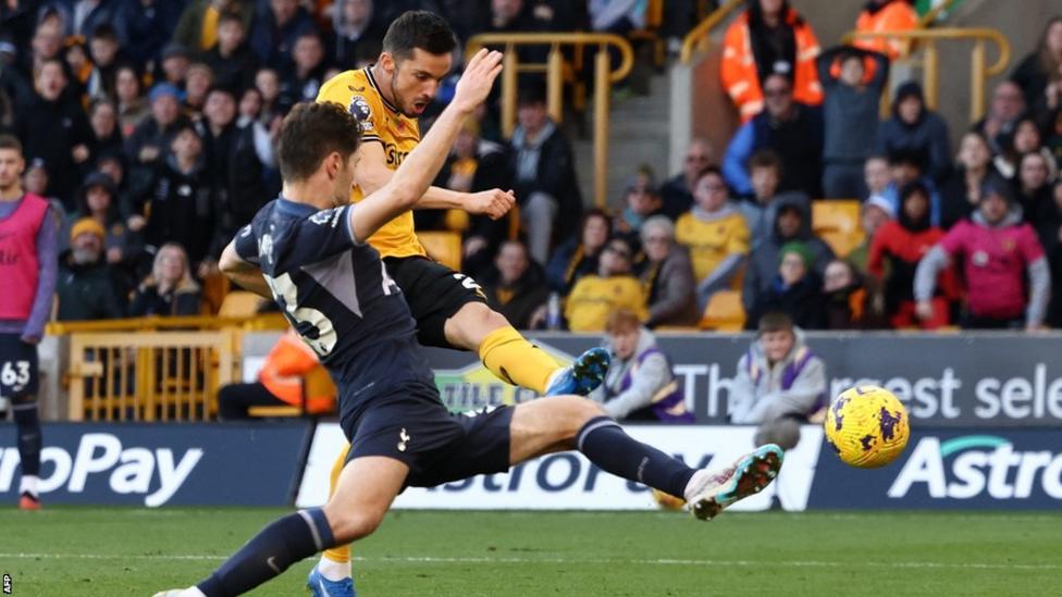Wolves 2-1 Tottenham: Pablo Sarabia and Mario Lemina score in stoppage ...