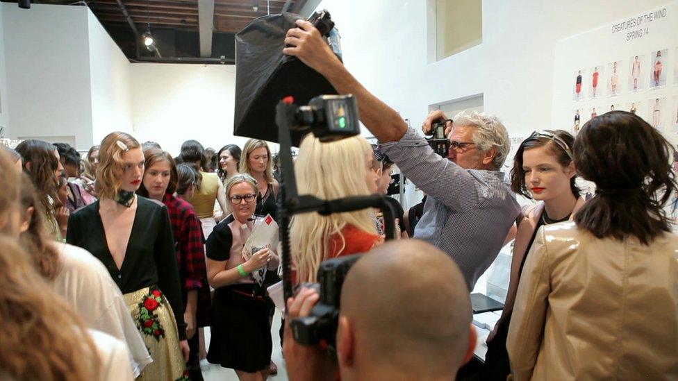 Homeless model: New York's hidden homeless - BBC News