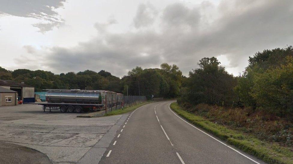 Cyclist seriously injured after crash with car on A83 - BBC News