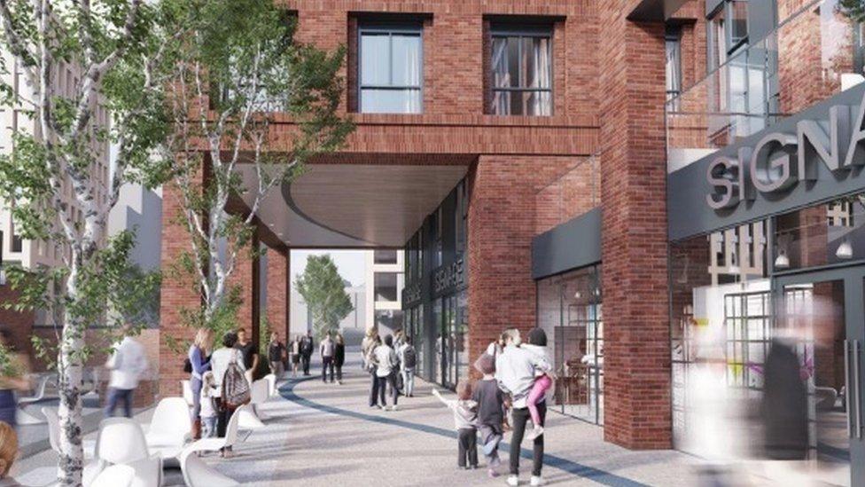 Digbeth apartment building gets go-ahead despite objection - BBC News