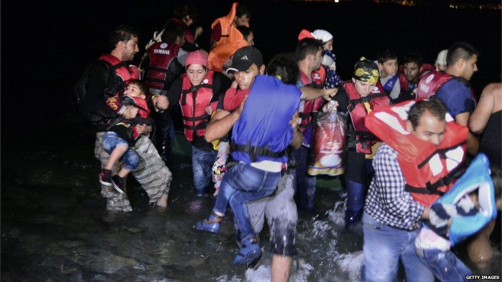 What is happening with migrants arriving on the party island of Kos ...