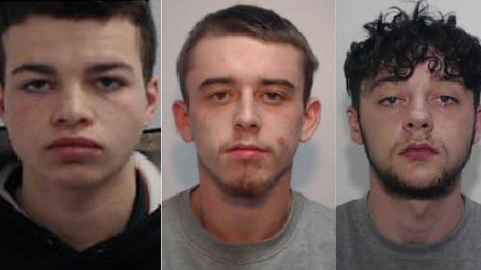 Pair jailed for Hyde car chase shooting and knife attack - BBC News