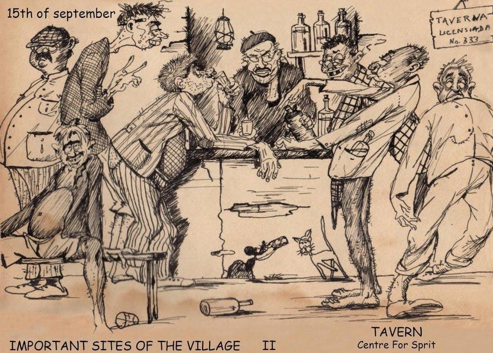 The genius of Indian cartoonist Mario Miranda - BBC News