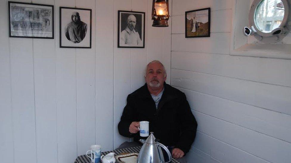 Shackleton's cabin donated to Ireland after decades in Norway - BBC News