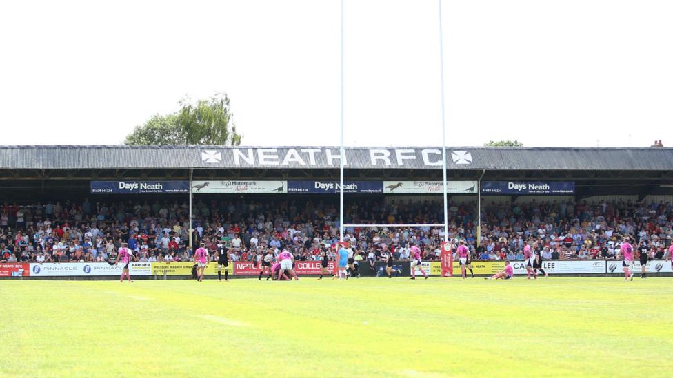 Neath RFC: Welsh club defend 'not for girls' slogan after condemnation ...