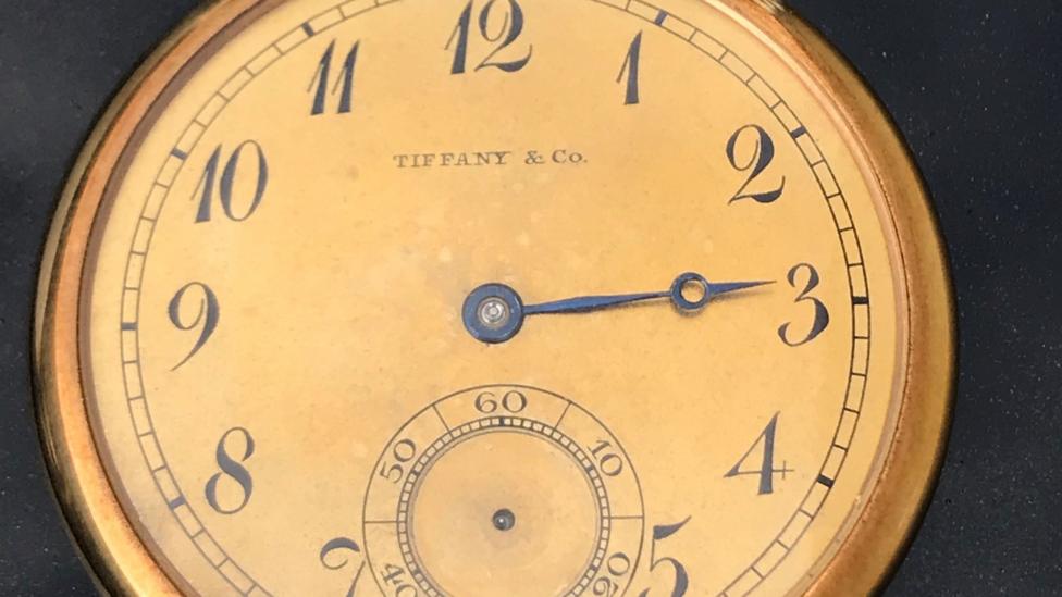 Titanic passenger's pocket watch fetches £1.78m at auction - BBC News