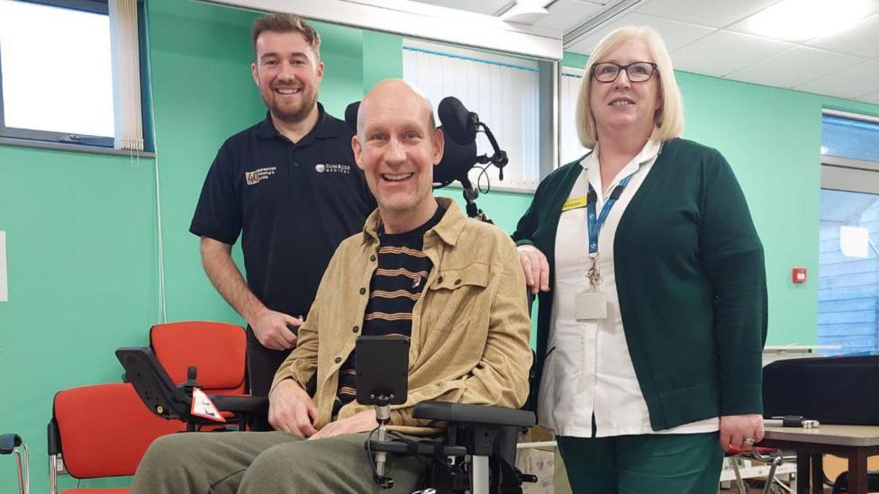 'Sun still shines' after MND diagnosis, says patient - BBC News