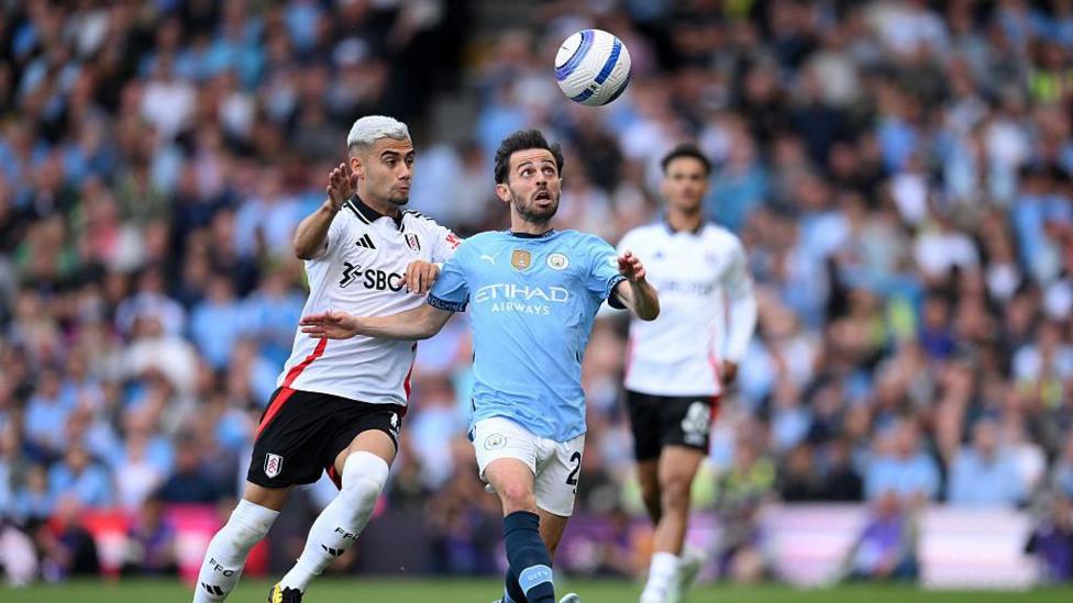 Fulham 0-2 Man City: Key stats - BBC Sport
