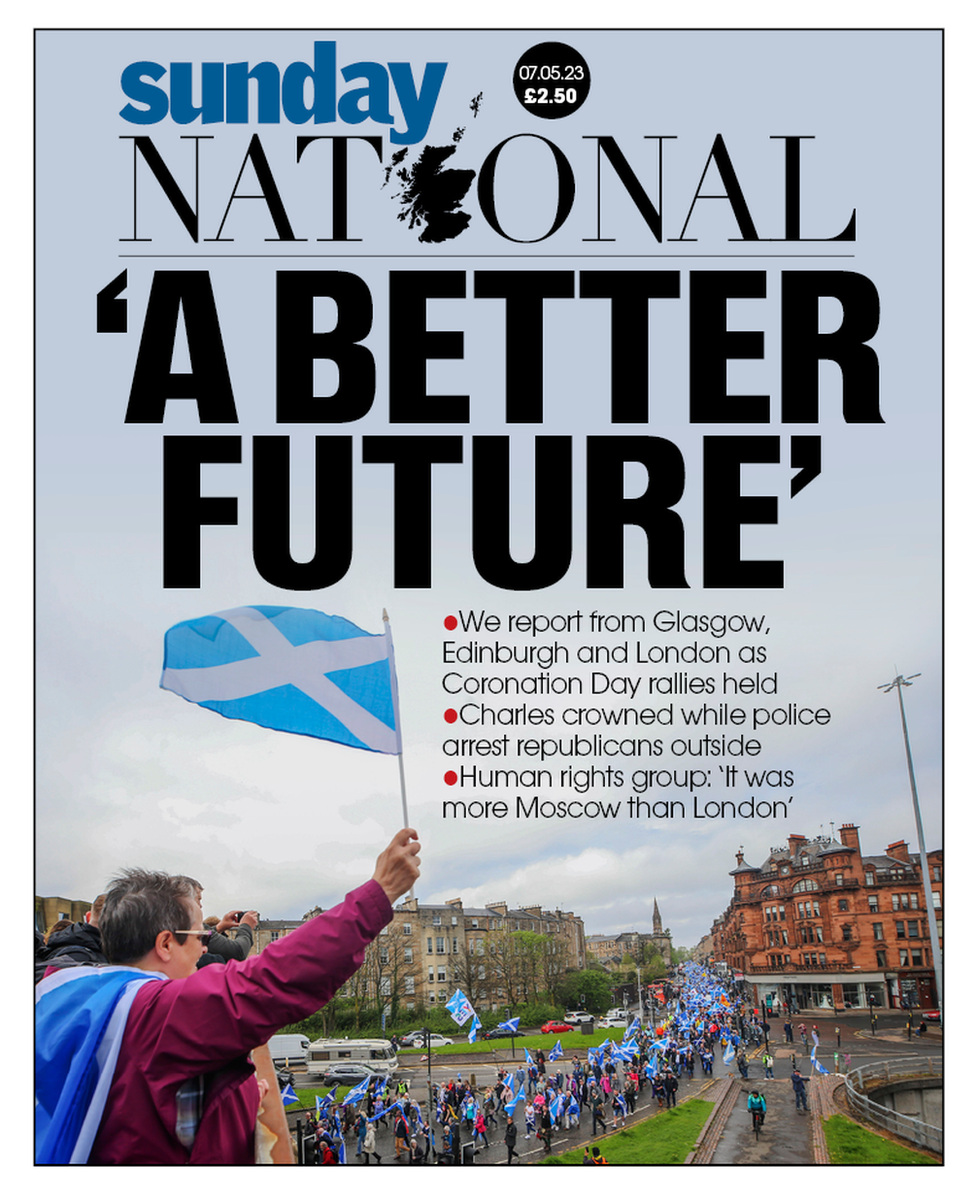 Scotland's papers: 'Happy and glorious' and march for independence ...