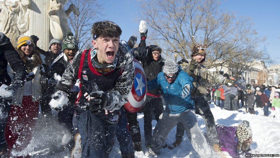 US Blizzard 2016 - BBC Weather