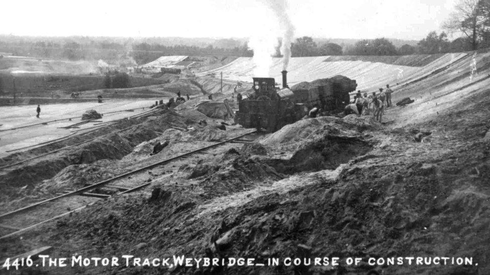 Brooklands race track 'built by society lady' - BBC News