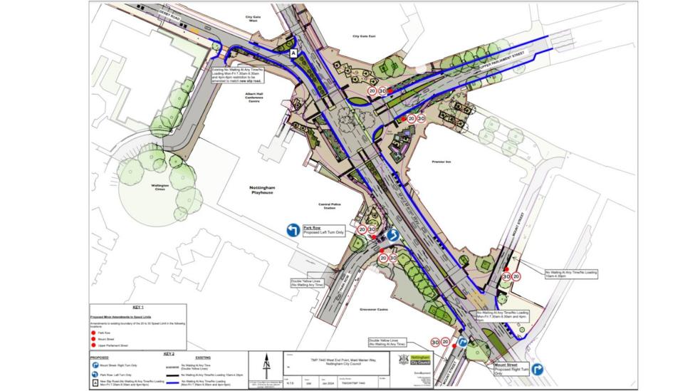 Maid Marian Way: Why did Nottingham City Council replace this ...