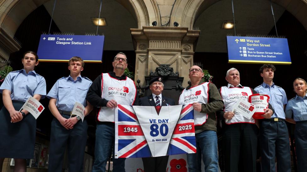 VE Day moments so far - and what's still to come - BBC News
