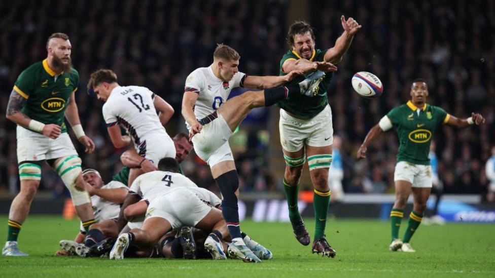 England 20-29 South Africa: Hosts lose at Allianz Stadium - BBC Sport