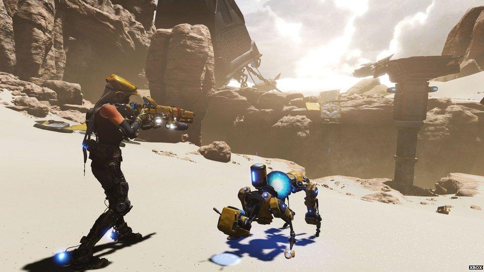 ReCore: Getting gamers to care about a new franchise - BBC News