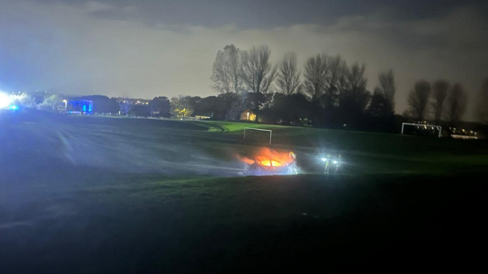 Winlaton football club 'gutted' by repeated vandalism after car fire ...