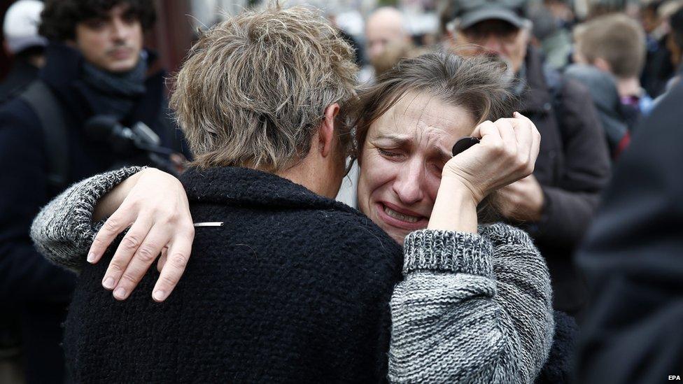 Two very different weekends in Paris - BBC News