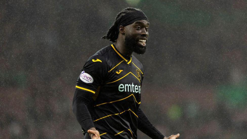 Livingston still have 'fire in belly' - Obileye - BBC Sport