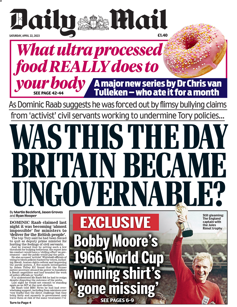 'Raab quits in fury' and 'tone-deaf resignation' - BBC News