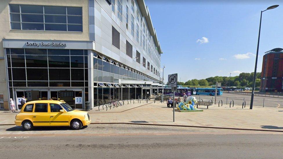 Derby bus station fight: Boy, 16, held after teenager stabbed - BBC News