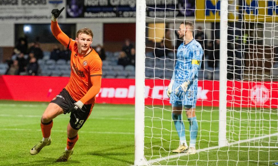 Dundee United's Sam Dalby - Player to watch on Sunday - BBC Sport